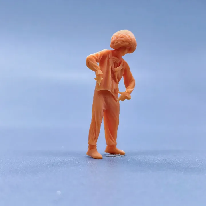 1/64 1/43 Figurines Scale Model Resin Magic Clown Male Uncolored ...