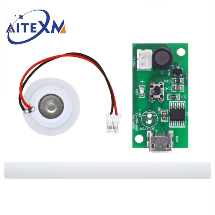 USB Mini Humidifier DIY Kits Mist Maker and Driver Circuit Board Fogger ...