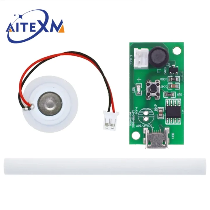 USB Mini Humidifier DIY Kits Mist Maker and Driver Circuit Board Fogger ...