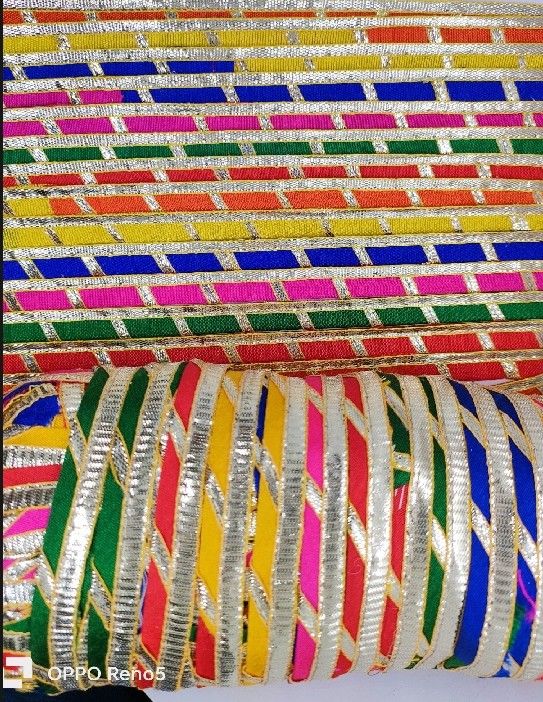 8 yard (GAZ) gotta Patti/ chatta Patti fancy lace trim lace for clothes ...