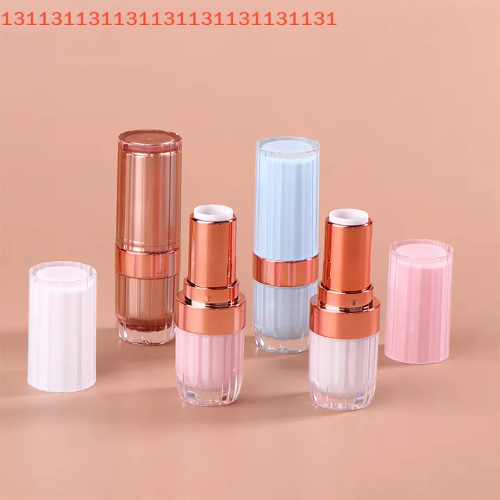 3.6g Round Buckle Lipstick Tube Empty Lip Balm Tubes Lip Gloss Travel ...