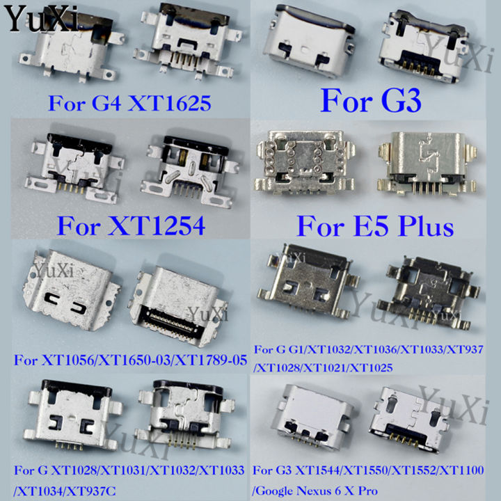 2Pcs Micro USB Charging Port Dock Connector Socket For MOTO Motorola G ...