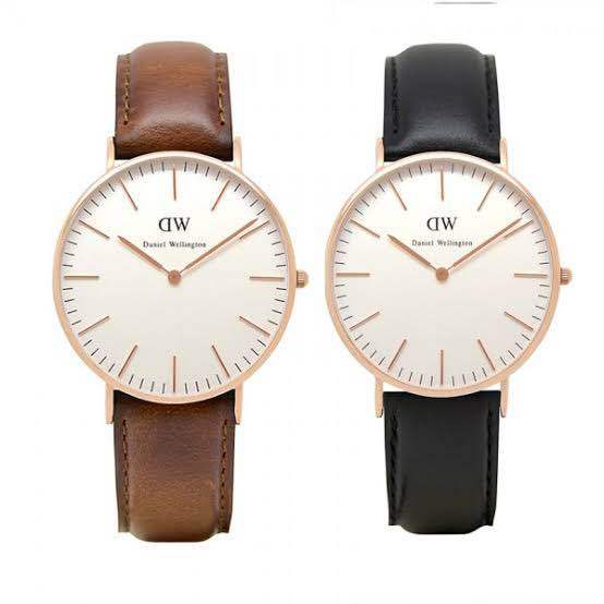 Men’s Leather Strap DW Watch – Sleek and Modern” | Daraz.pk