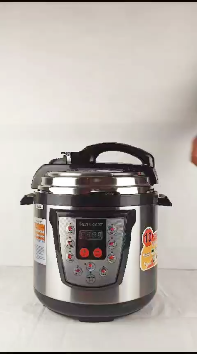 Premium Electric Pressure Cooker 6 Liter Capacity – Multi-Function ...