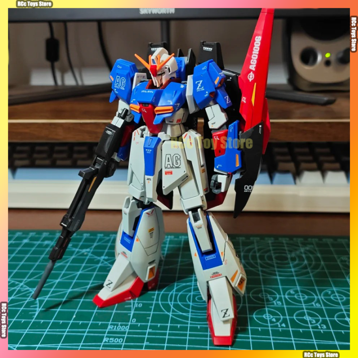JMS Model HG 1/144 MSZ-006 Zeta Robot Figurine Assembly Action Figure ...