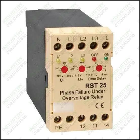 ZAHRA RST-25 3-phase three phase failure under & over voltage relay ...