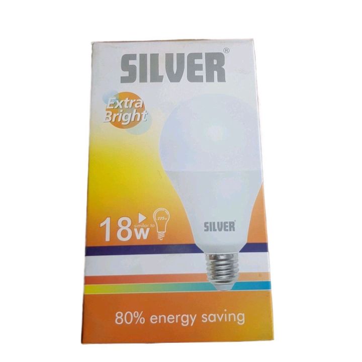 LED Bulb.Silver Company.Warrantied Product.High Quality.18 watt.Pin ...