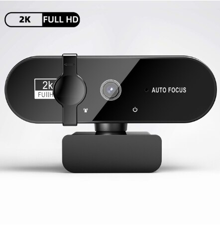 4K Webcam 1080P Mini Camera 2K Full HD Webcam with Microphone 30fps USB ...