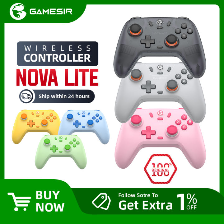 GameSir Nova Lite Bluetooth Game Controller for PC Nintendo Switch iOS ...