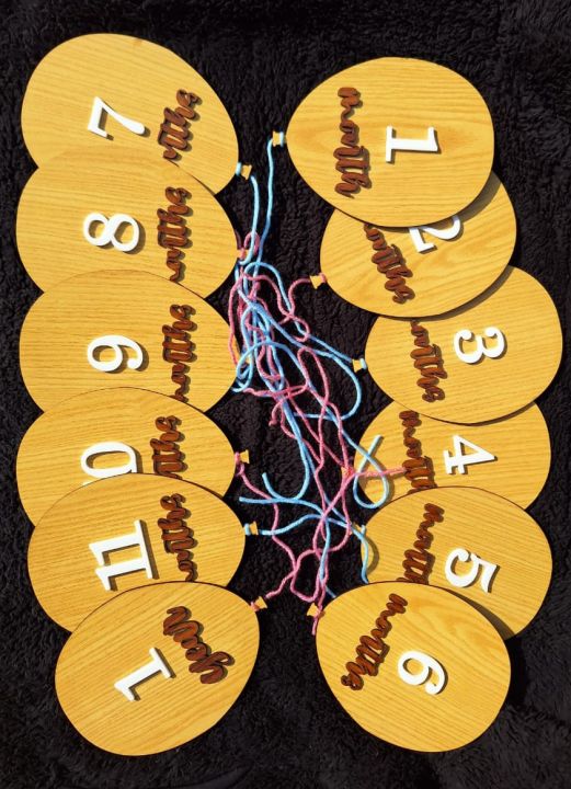 Set of 12 Wooden Balloon baby milestone cards, balloon milestone cards ...