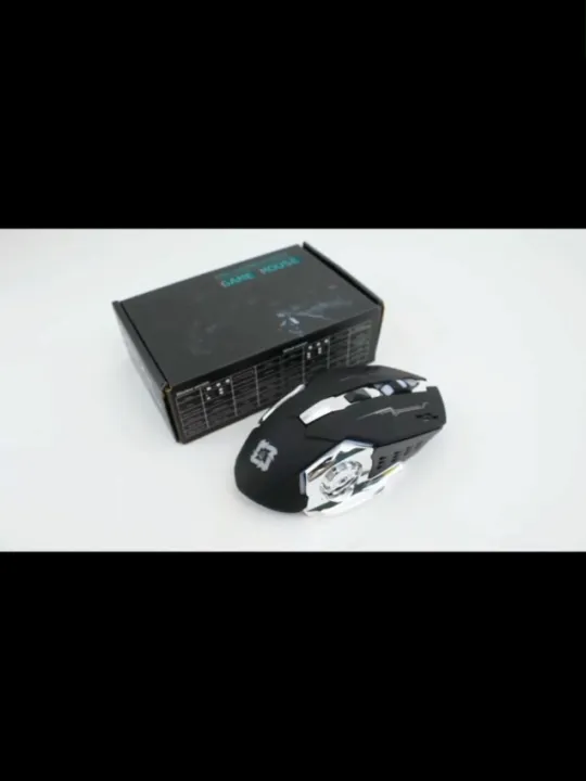 🎮 Premium Quality 7 Keys Gaming Mouse 🔋 | Rechargeable Wireless Gaming ...