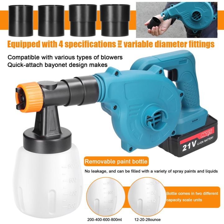 Power Blower to Paint Sprayer Conversion Kit Electric Blowing Machine ...