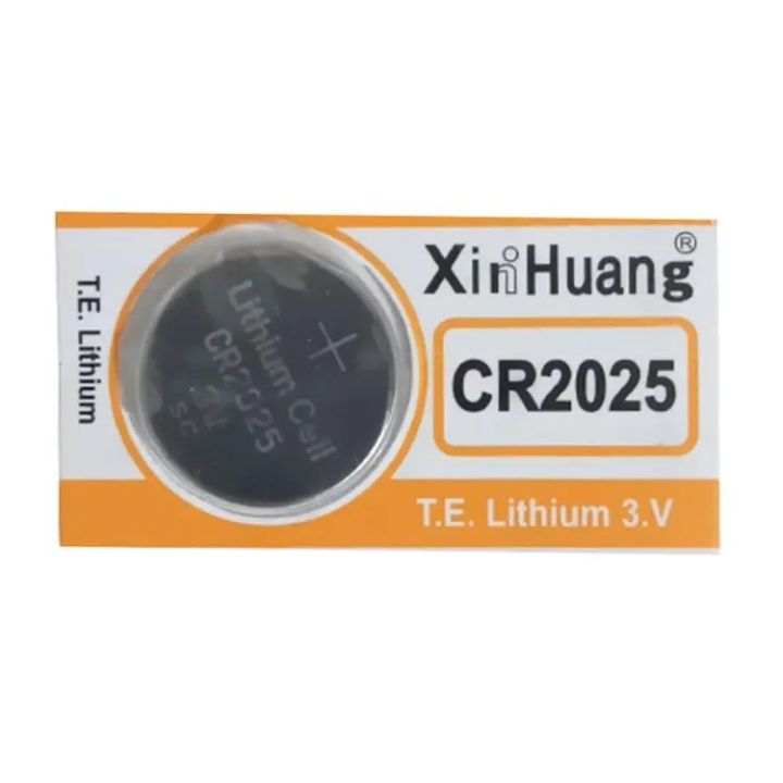 Xin Huang CR2025 Button Battery 3V Lithium Battery | Daraz.com.bd