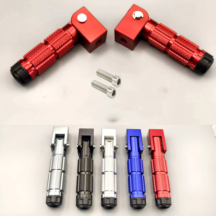 Universal Folding CNC Motorcycle and Bicycle Pedal with Clip - Electric ...