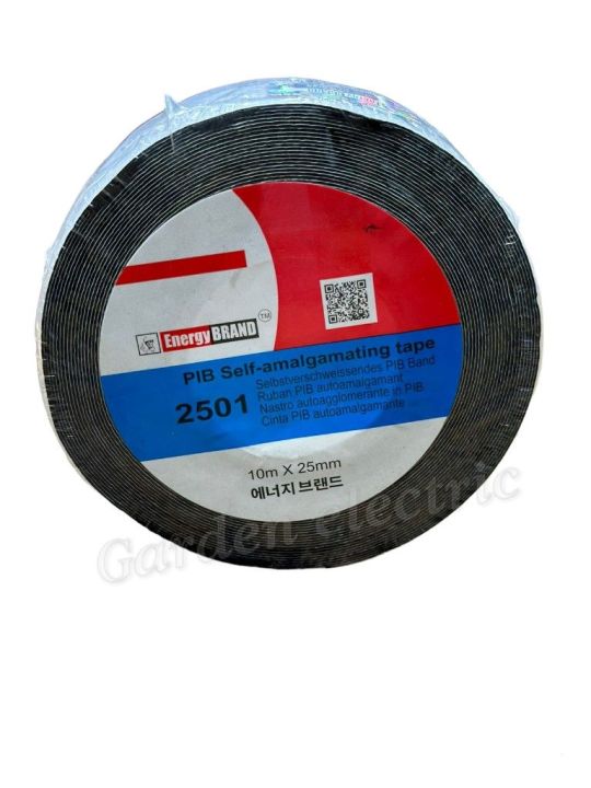 PIB Self Amalgamating Tape 10m×25mm perfect for water proofing cable ...