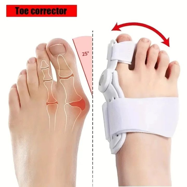 Big Toe Hallux Valgus Orthosis Day and Night Style Shoes for Men and ...