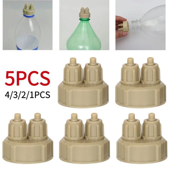 1-5PCS Aquarium CO2 System Generator Bottle Cap Fish Tank Live Plant ...