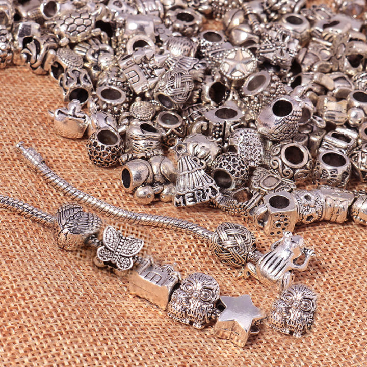 Mixed 25pcs Designer Charms Pendants Flowers Heart BFF Skull Alloy ...