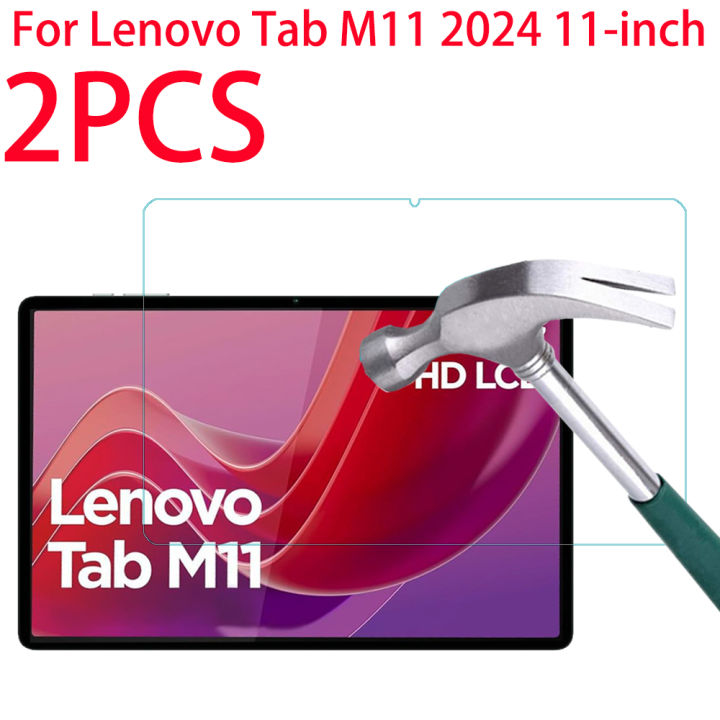 2 Pieces HD Scratch Proof Screen Protector Tempered Glass For Lenovo ...