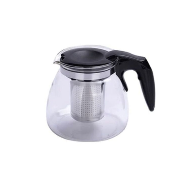 900ml. Glass Green Tea Pot With Filter | Daraz.com.np