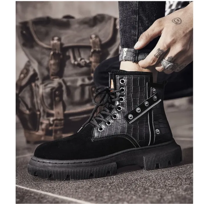 Winter Martin leather boot collection for men | Daraz.com.bd