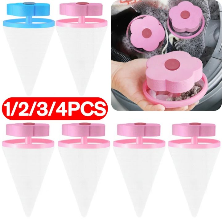Dog Cat Fur Hair Collector Washing Machine Pet Fur Catcher Reusable ...