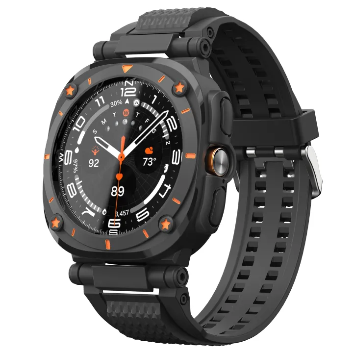 Rugged Sports Case Watch Protective Case Band for Samsung Galaxy Watch ...