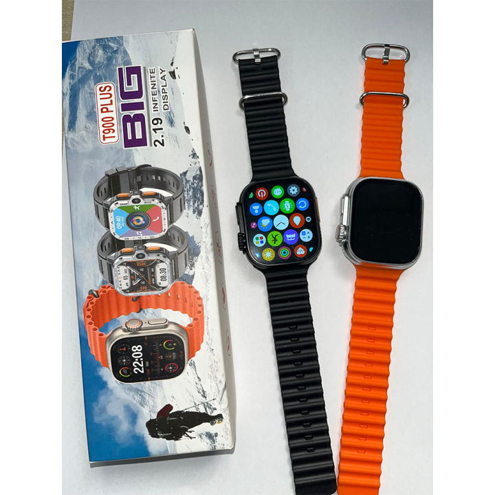 T900 Plus Smartwatch – 2.19" Infinity Full Touch Display | Bluetooth ...
