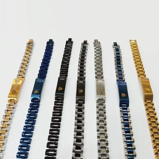 Rolex breclet for men with customize name | Daraz.pk