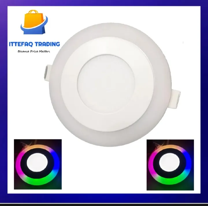 Multicolor LED Downlight Dual Color LED Panel Light RGB LED Ceiling ...