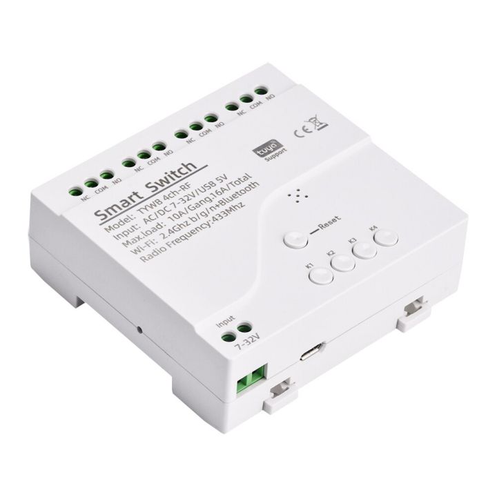 DC 5V-32V Intelligence WiFi Relay Module 5V 12V 24V Wireless WIFI ...