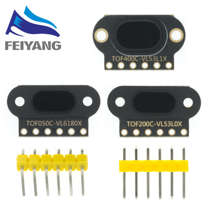 VL6180/VL53L0X/VL53L1X Time of Flight (ToF) Laser Ranging Sensor Module TOF050C TOF200C TOF400C ...