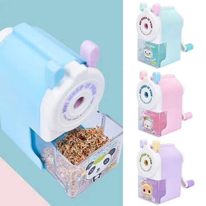Hand Crank Cute Mechanical Pencil Sharpener For Girls And Boys | Daraz.pk