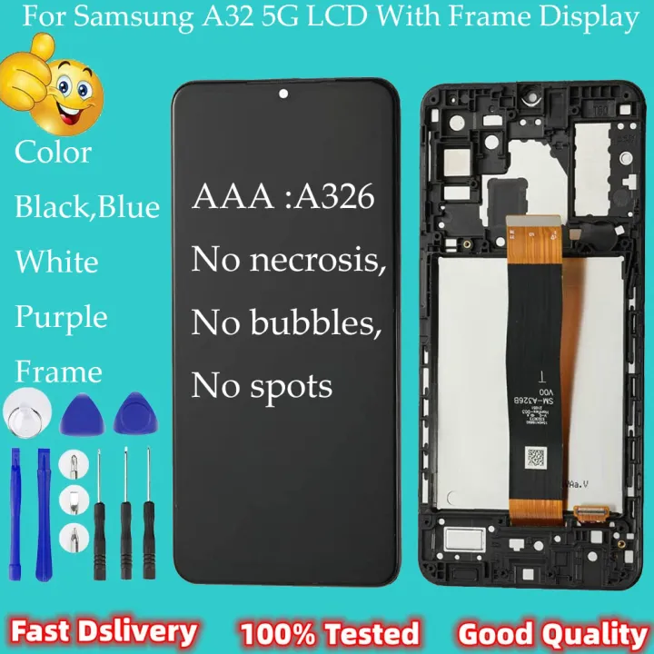 6.5'' For Samsung A32 5G LCD OLED A326 SM-A326B A326B/DS LCD Display ...