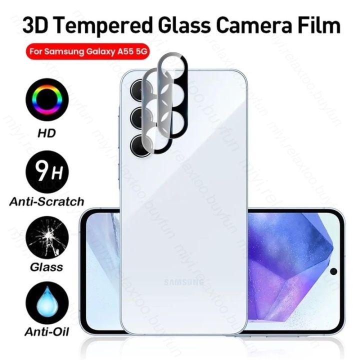 for Samsung Galaxy A55 5G 3D Camera Protector Glass | Daraz.com.bd