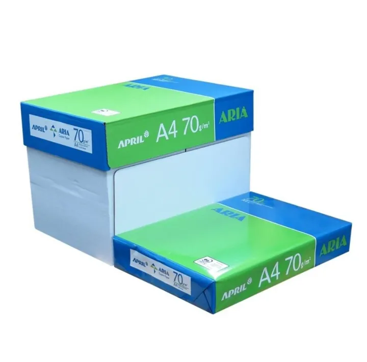 ARIA A4 70g PAPER - 1 BOX ( 5 RIMS) | Daraz.pk