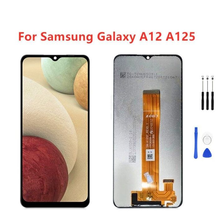 Samsung Galaxy A12 Display Samsung A125F LCD Display Touch Screen ...