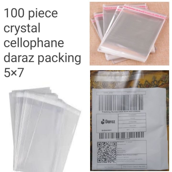 Crystal Cellophane for Packaging Material Print Label | Daraz.com.bd
