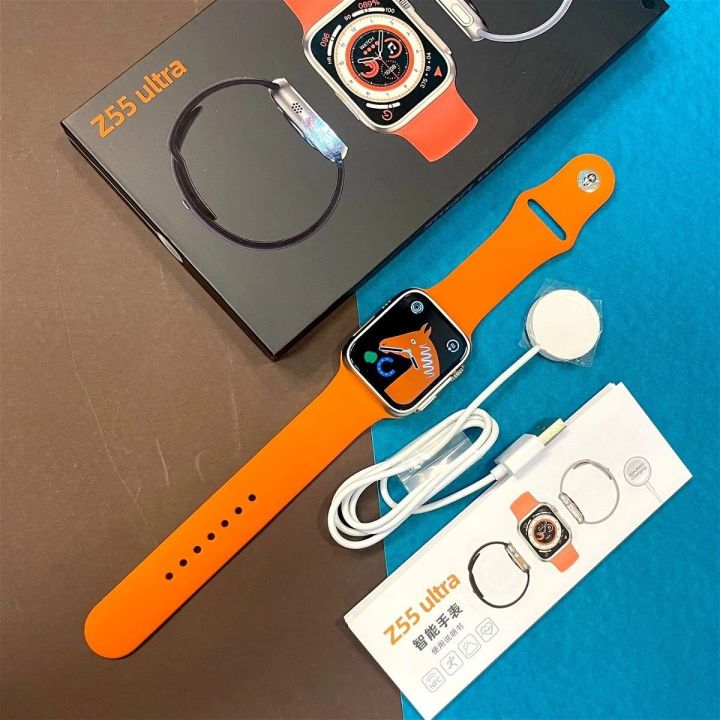 New Z55 Ultra Smartwatch Series 8 - With wireless charging | Daraz.lk
