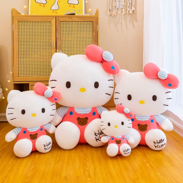 [Ready to Send] Hello Kitty plush cat face Kitty plush hello kitty cute ...