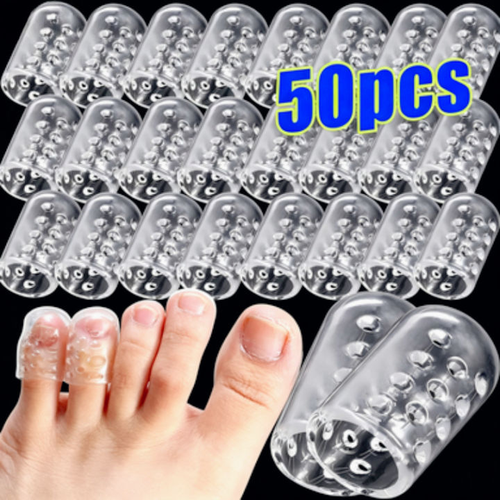 Transparent Toe Protector Breathable Anti-Friction Foot Care Tool ...