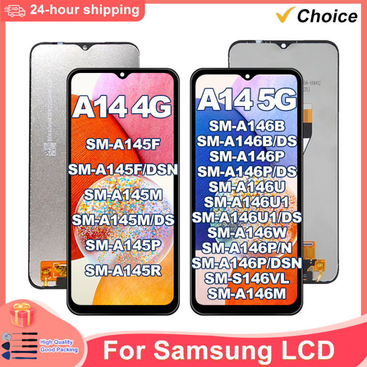 IPS For Samsung Galaxy A14 4G LCD SM-A145F A145M Display Touch Screen ...