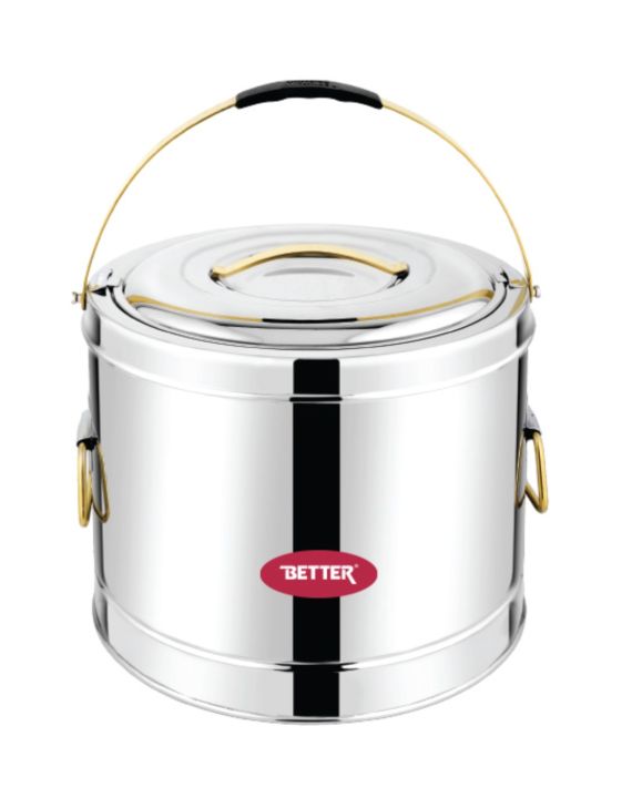 Mintage Hot Pot (orbit) - 15000 ml Steel Utility Container | Daraz.com.np