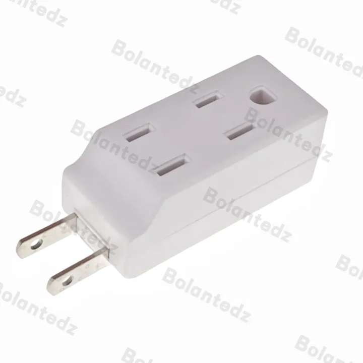 3 in 1 American Standard Power Plug Adapter US 2 Pins Male To Female ...