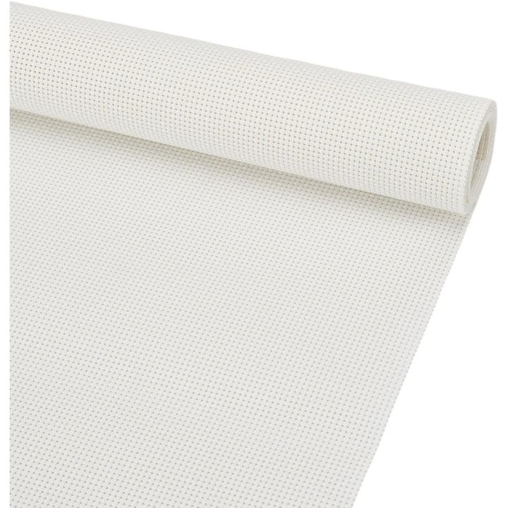 14CT Plastic Cross Stitch Fabric 393x118 Inch White Cross Stitch Vinyl ...