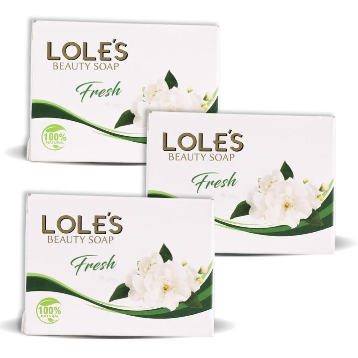 (Pack Of 3) WBM Loles Soap Bar Fresh - 75G | Soap | Daraz.pk