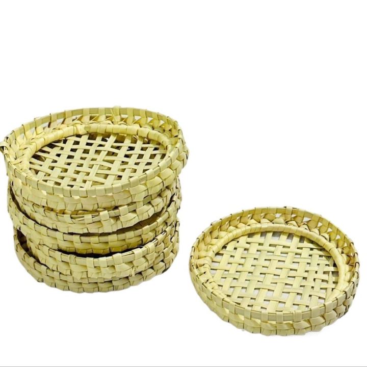 Set of 6 String Hopper Trays - Traditional Serving Trays for Authentic ...