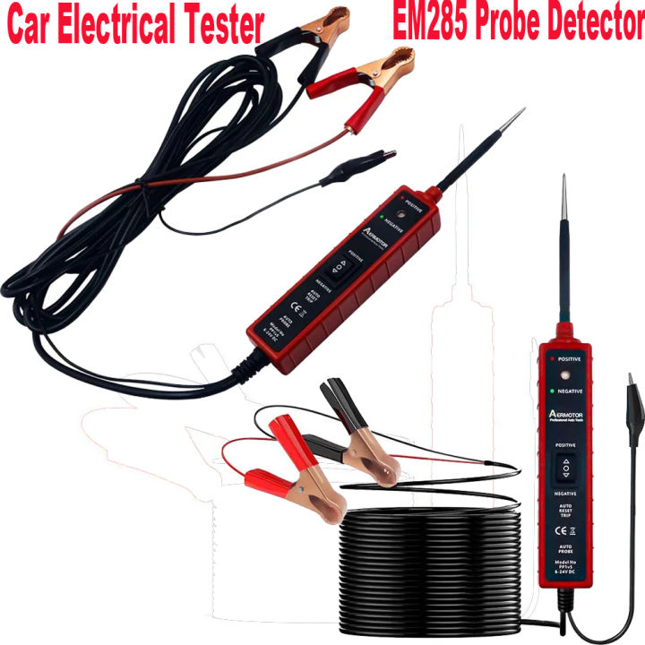 EM285 Car Electrical Circuit Tester Power Circuit Probe Detector ...