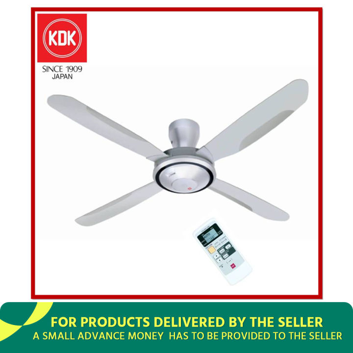 KDK V56VK Super Deluxe Ceiling Fan with Remote | 56 inch | Grey | Daraz ...
