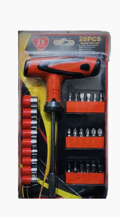 Complete Precision: 28-Piece Professional Screwdriver Set - Ideal for ...